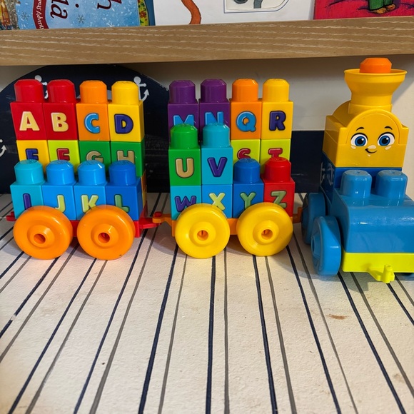 Mega Bloks | Toys | Mega Bloks First Builders Abc Train | Poshmark
